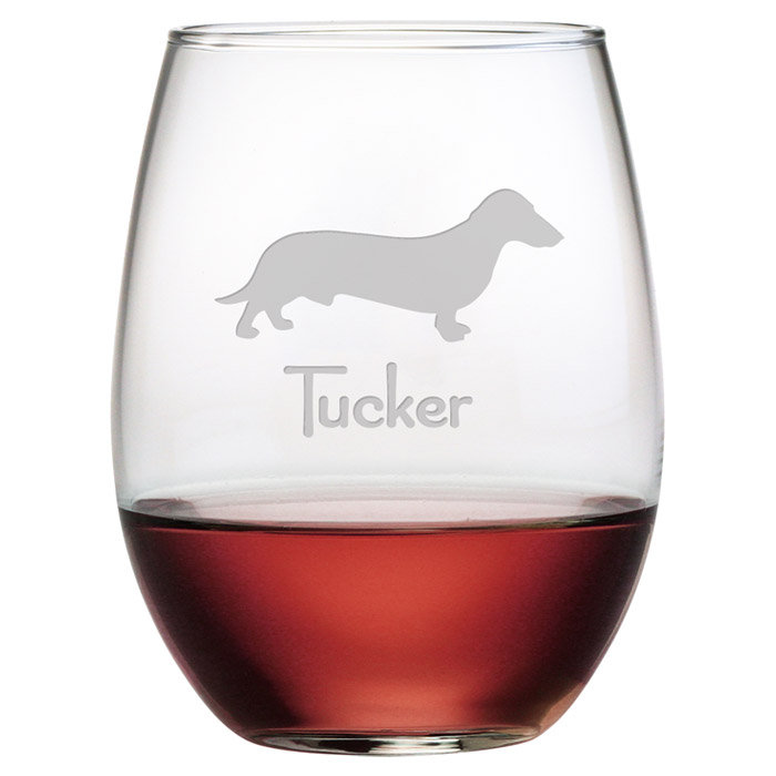 Susquehanna Glass 21oz Stemless Wine Glass Set Wayfair
